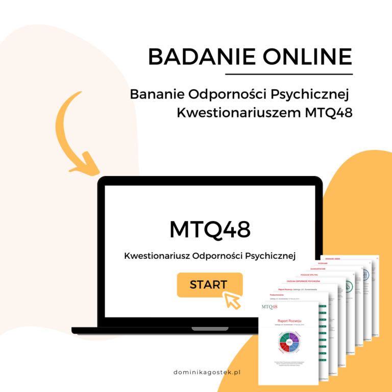 Badanie odporności psychicznej kwestionariuszem MTQ Plus (badanie ...